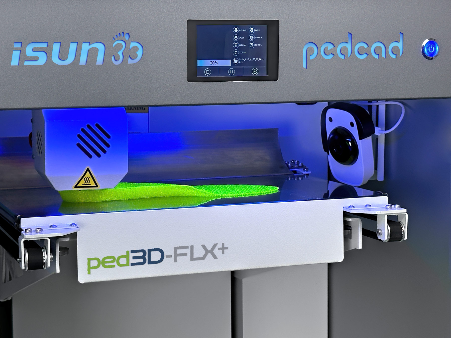 3D-Drucker ped3D-FLX+ - pedcad foot technology