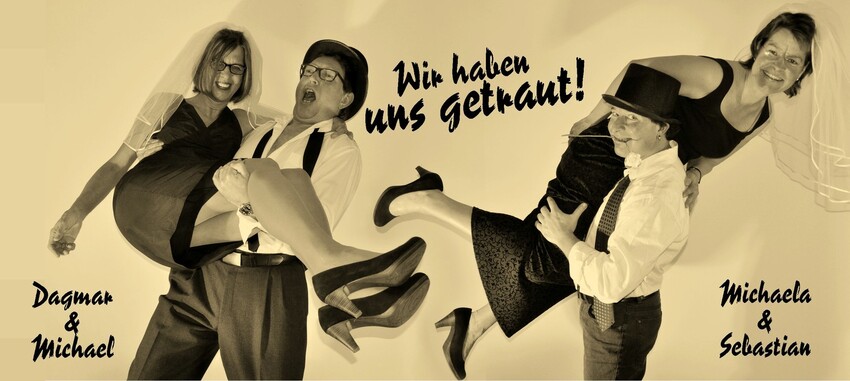 Es ist vollbracht! -------- - Hochzeit von Basti & Mimi + Dagmar & Michael